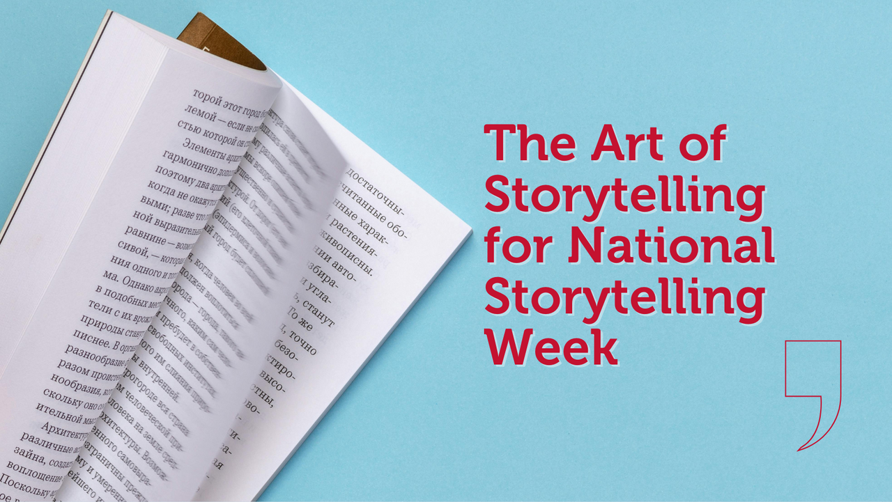 The Art of Storytelling for National Storytelling Week | Nick Gold ...